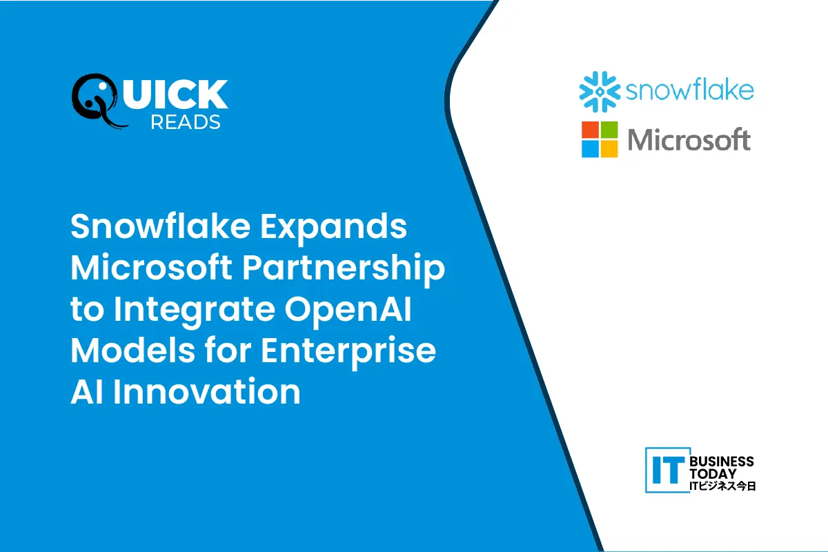 Snowflake Expands Microsoft Partnership for OpenAI Models